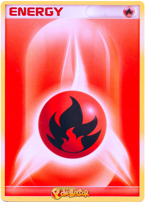 Fire Energy Diamond Pearl 124 Pokemon Card